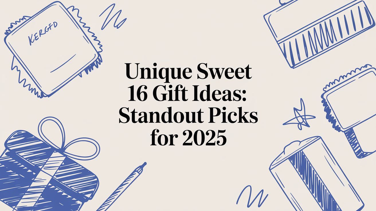 Unique sweet 16 gift ideas: Standout picks for 2026 – AI Music Service