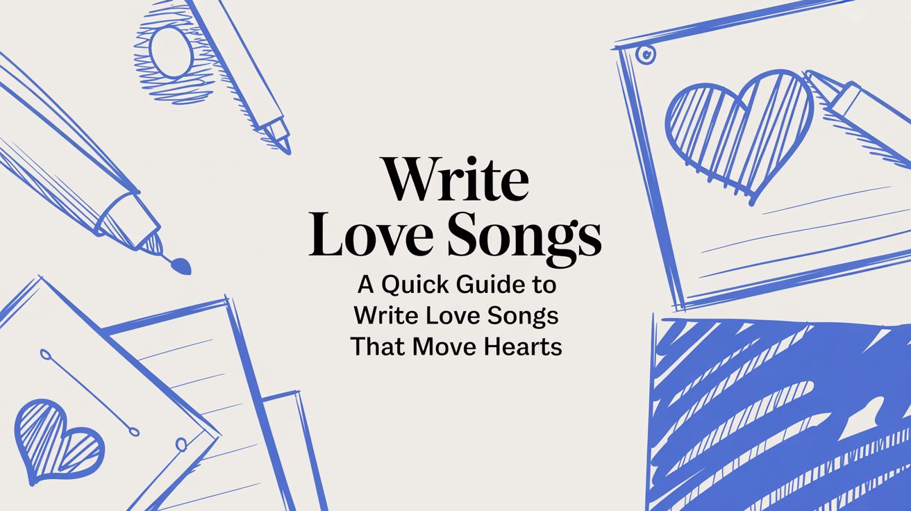 Write Love Songs: A Guide to Creating a Deeply Personal Musical Gift ...